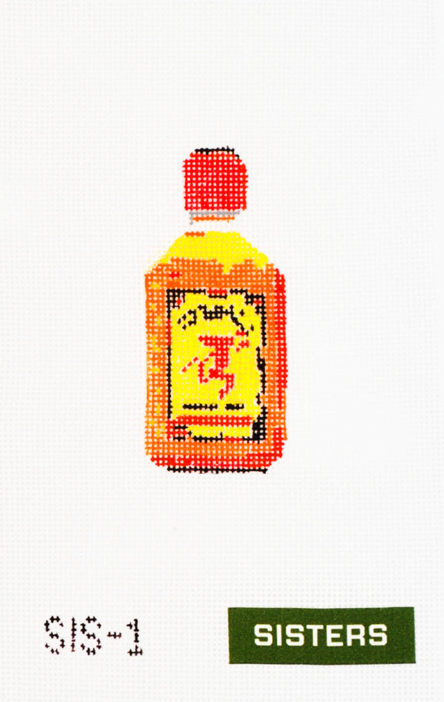 Fireball "Birdie Juice"– Sisters Needlepoint